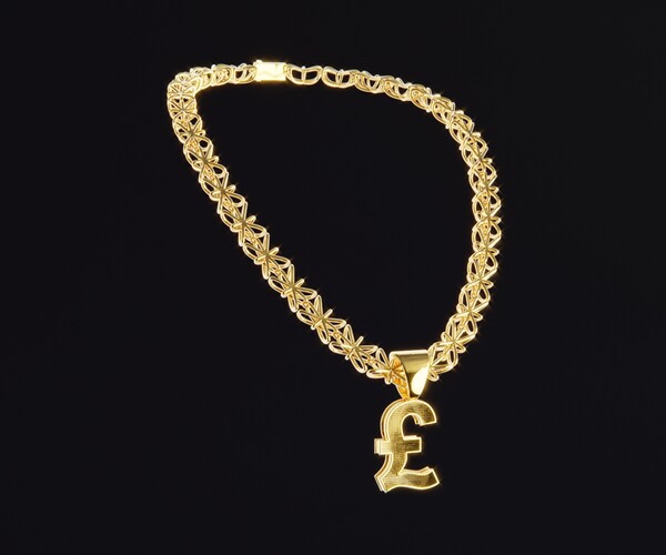 ArtStation - British Pound Chain | Game Assets