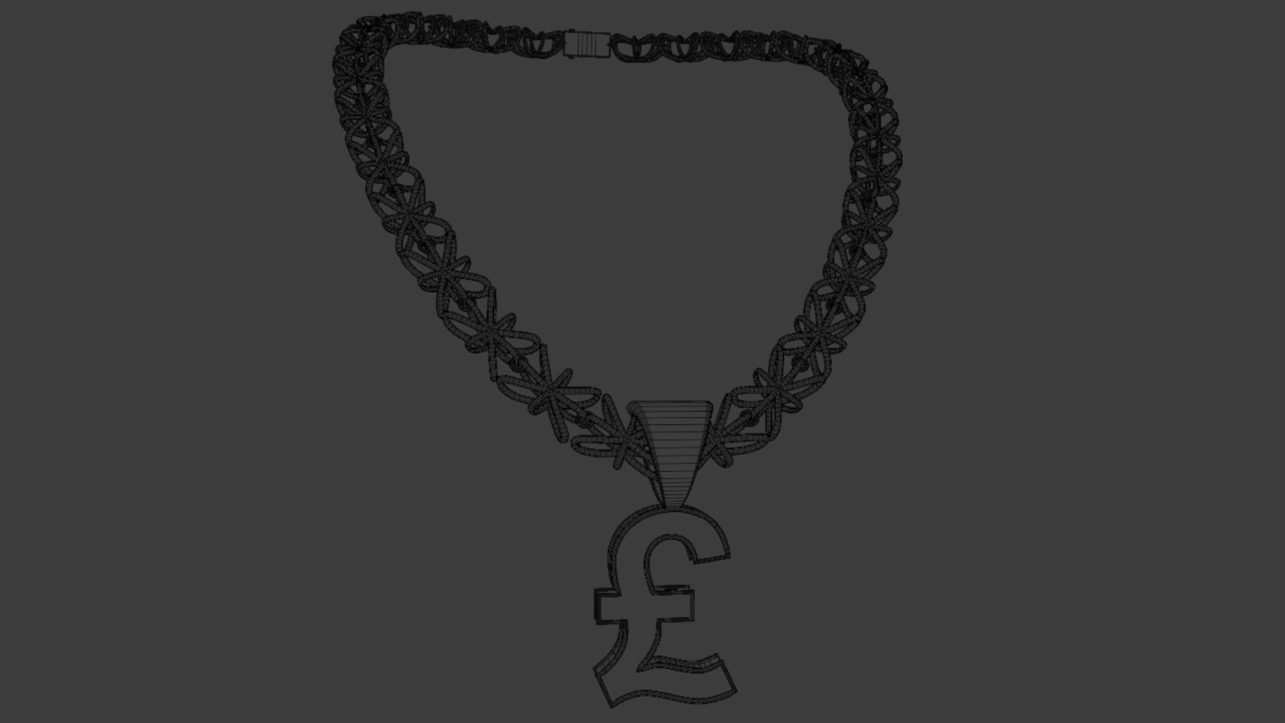 ArtStation - British Pound Chain | Game Assets