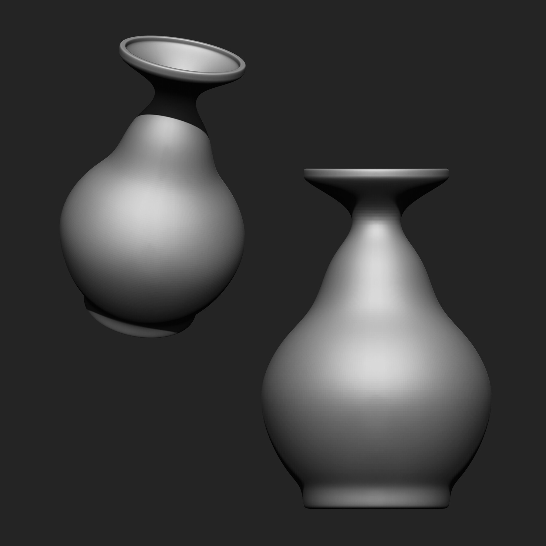 ArtStation - Pots Collection IMM Brush Pack (21 in One) | Brushes