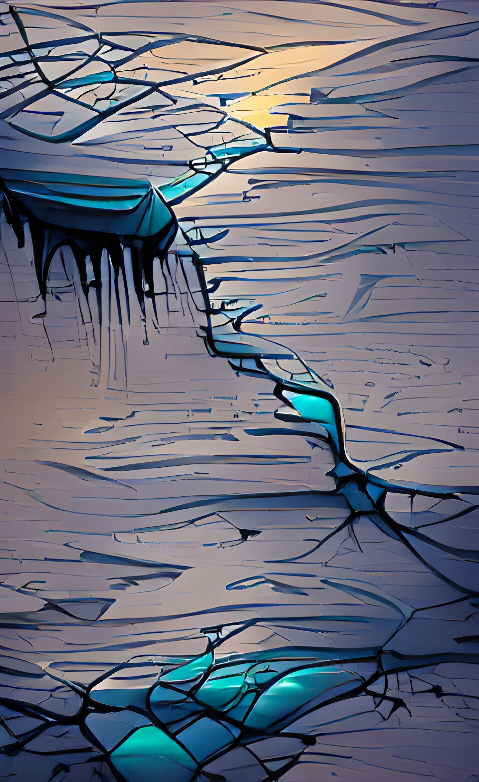 ArtStation - ice Edge Cracked Random Style 1000 image Pack | Game Assets