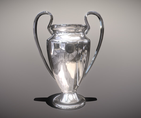 ArtStation - 3D Model - UEFA Champions League Trophy | Game Assets