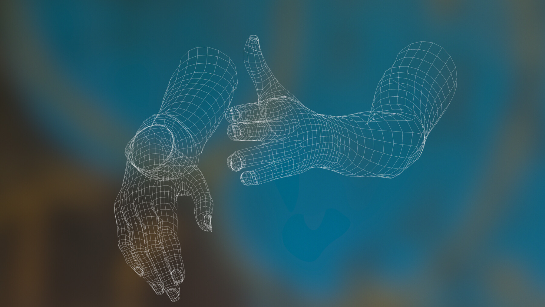 ArtStation - Realistic Woman Hands left right Low-poly 3D model High ...