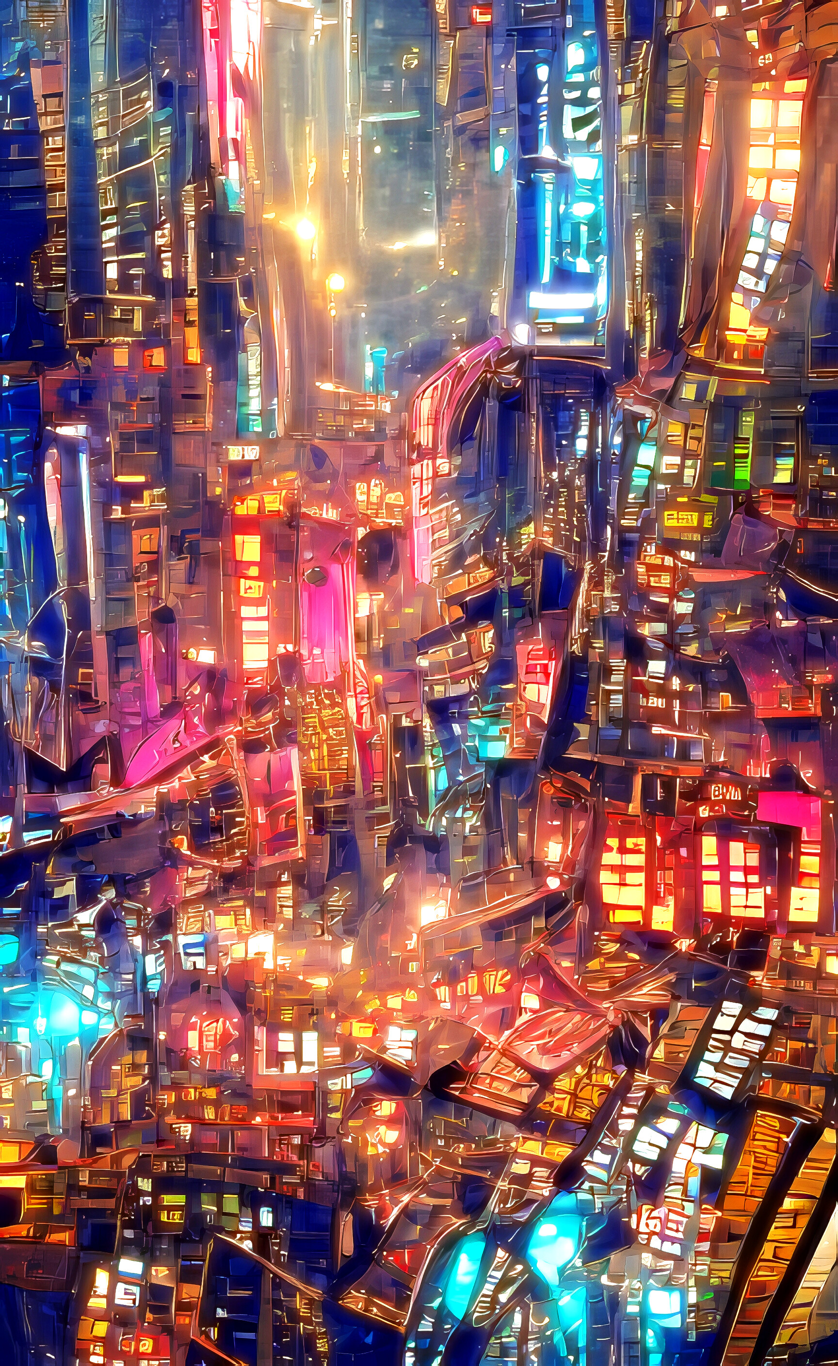 ArtStation - CyberPunk Mega city 340 texture pack | Artworks