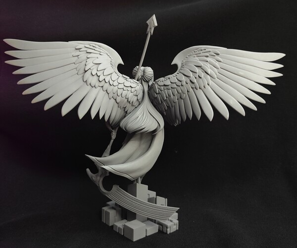 ArtStation - Angel 3D Print | Resources