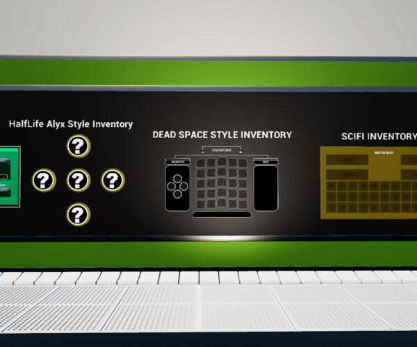 ArtStation - VR Inventory Systems (Unreal Engine 5) | Game Assets