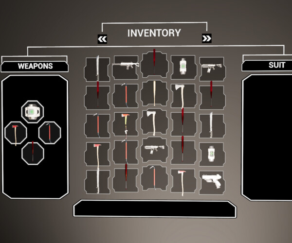 ArtStation - VR Inventory Systems (Unreal Engine 5) | Game Assets