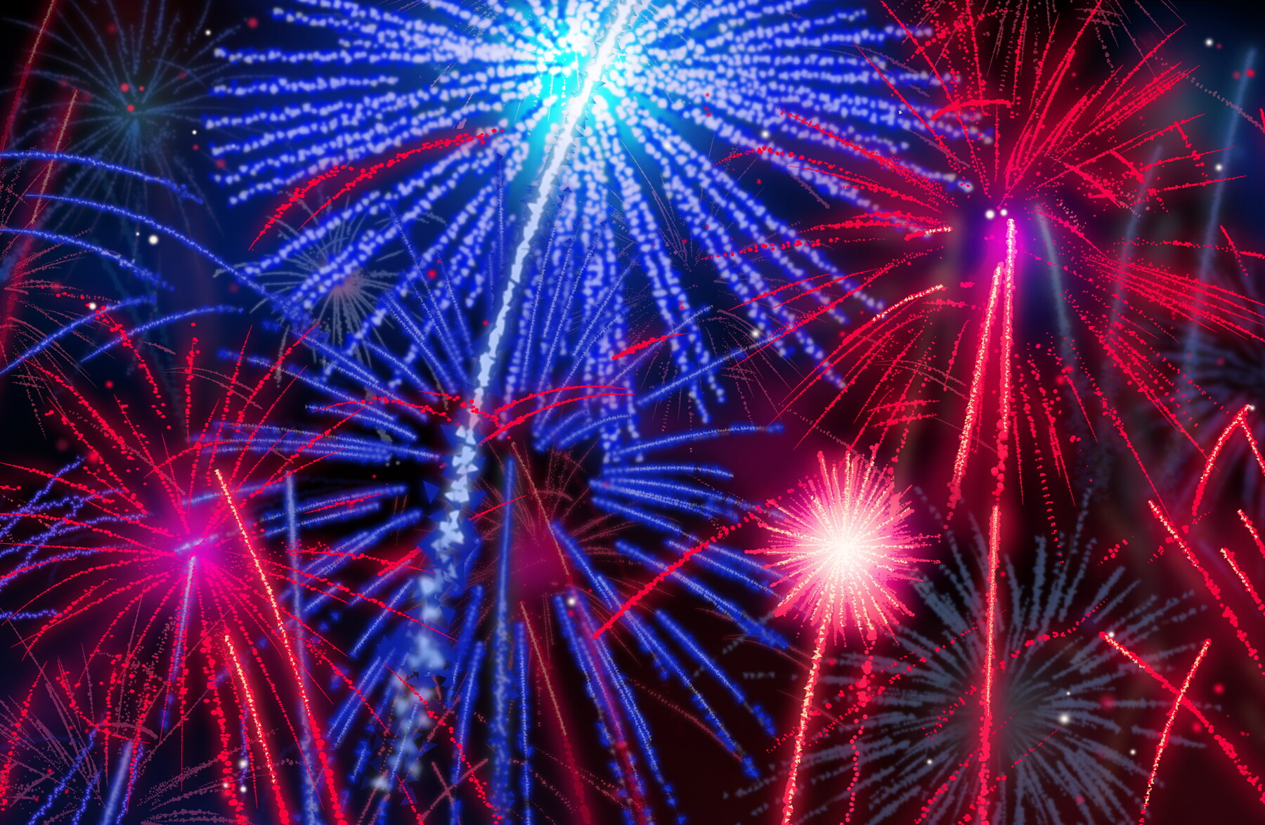 ArtStation - Realistic fireworks overlays, Fireworks Backdrops PSD ...