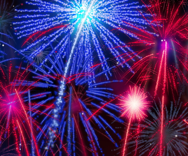 ArtStation - Realistic fireworks overlays, Fireworks Backdrops PSD ...