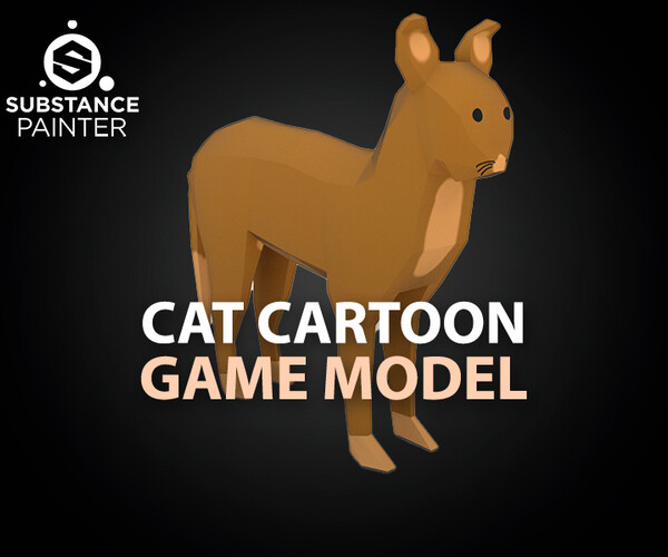ArtStation - Cat Cartoon | Game Assets