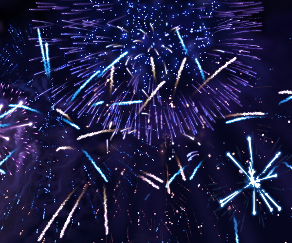 ArtStation - Realistic fireworks overlays, Fireworks Backdrops PSD ...