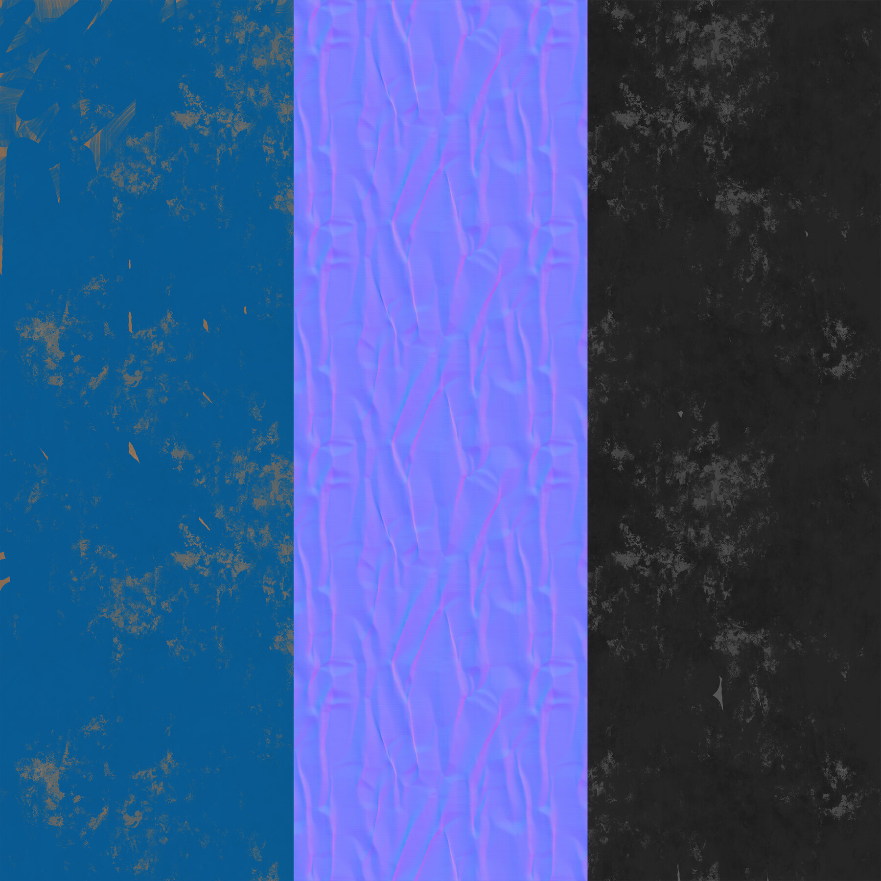 ArtStation - Blue Trash Bag Pack | Resources