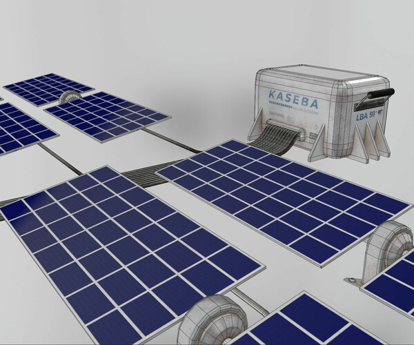 ArtStation - Solar Panels Set and Pack Source Files Attached 8K ...