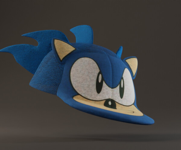 ArtStation - Sonic Hat | Game Assets