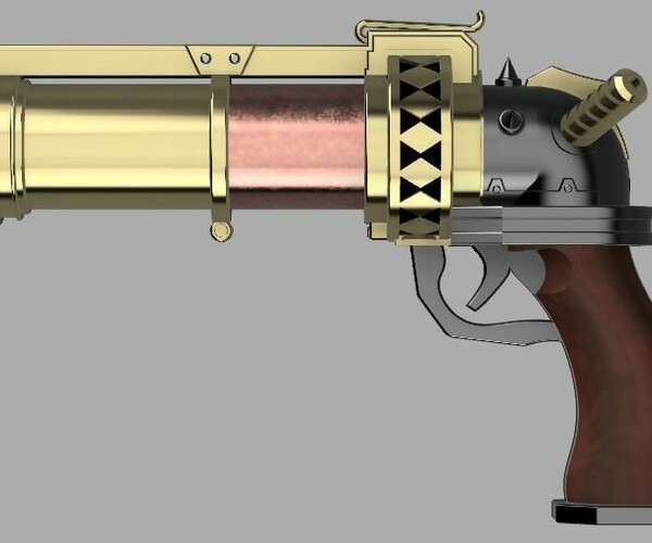 ArtStation - Arcane: League of Legends - Jinx blaster 3D model | Resources