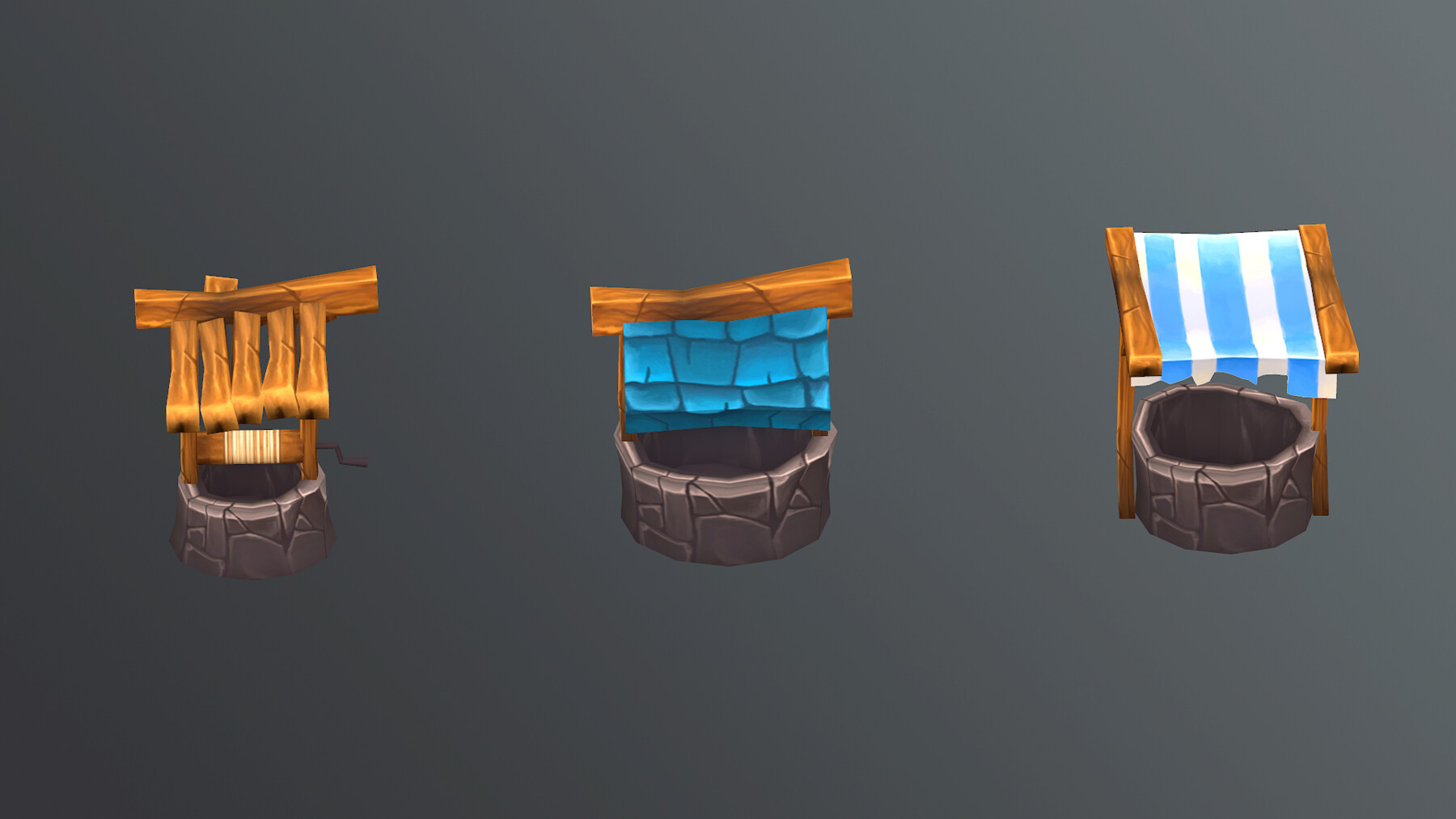 ArtStation - Stylized Fantasy Village | Game Assets