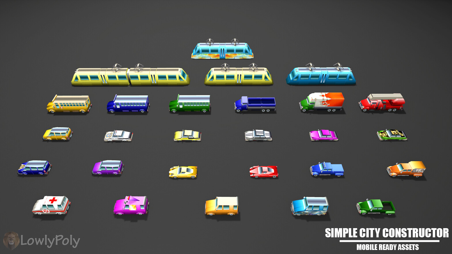 ArtStation - Simple City Constructor | Game Assets