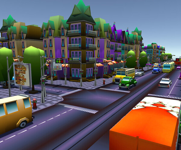 ArtStation - Simple City Constructor | Game Assets