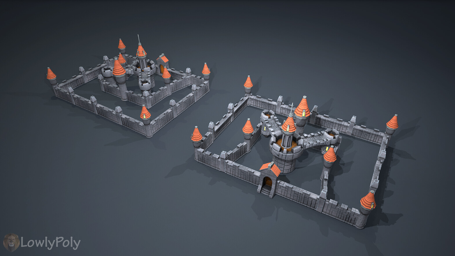 ArtStation - Fantasy Modular Castle | Game Assets