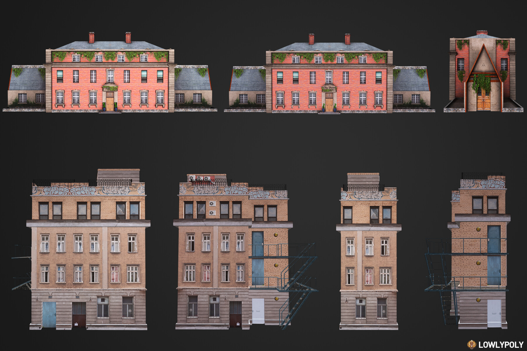ArtStation - City Constructor | Game Assets