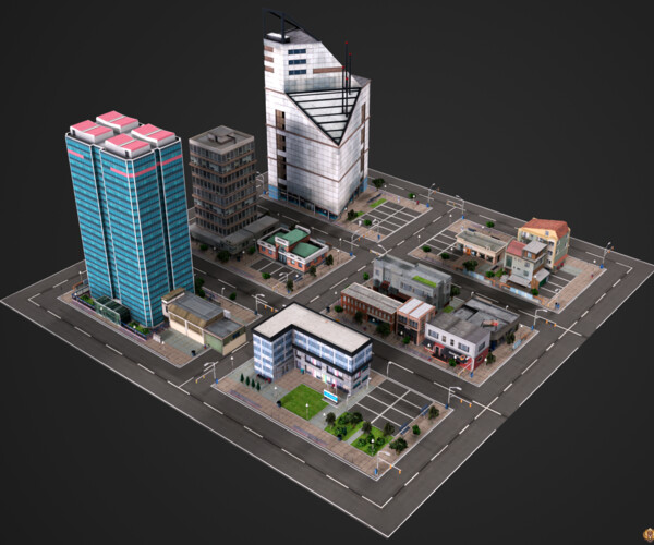 ArtStation - City Constructor | Game Assets