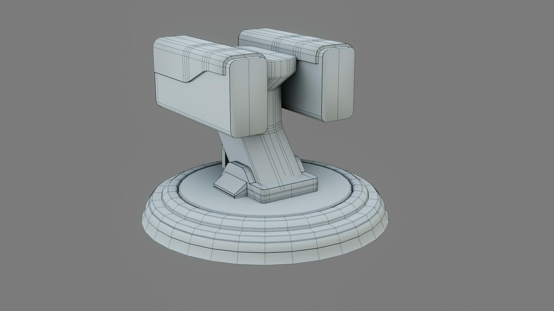 ArtStation - Sci-Fi Missile Launcher - Low Poly - Game Ready - PBR ...