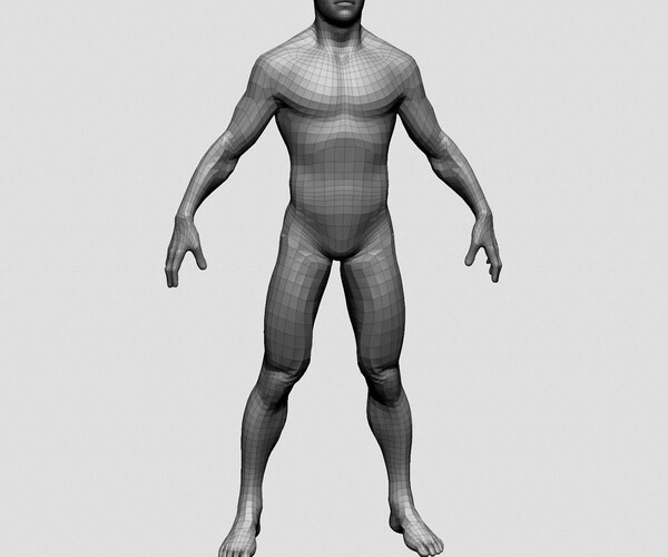 ArtStation - Male Models for Reference | Resources
