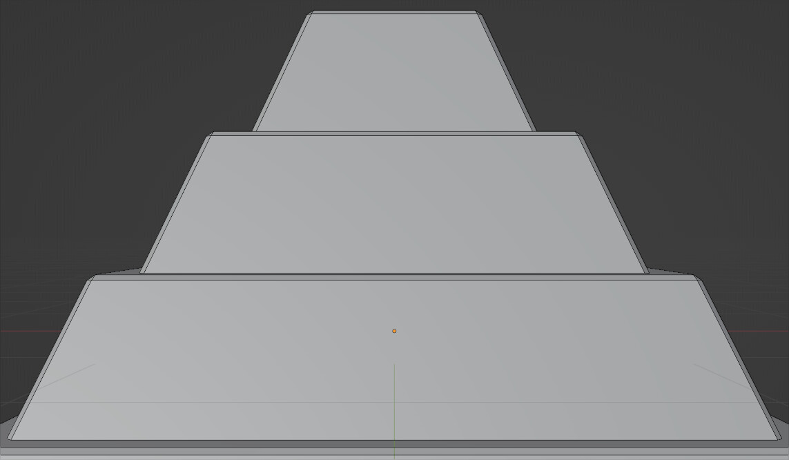ArtStation - Pyramidal Structure 4 Corners Mayan Style | Game Assets