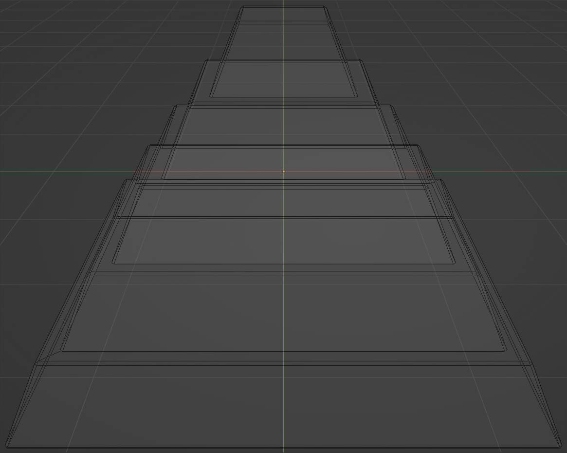 ArtStation - Pyramidal Structure 4 Corners Mayan Style | Game Assets