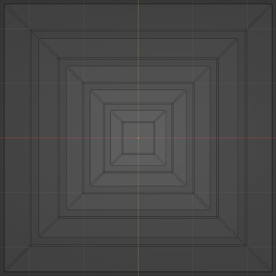ArtStation - Pyramidal Structure 4 Corners Mayan Style | Game Assets