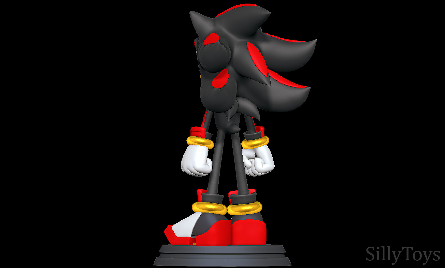 ArtStation - Shadow the Hedgehog 3D print model | Resources