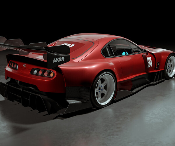 ArtStation - Toyota Supra MkIV Heavy Modified | Resources
