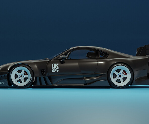 ArtStation - Toyota Supra MkIV Heavy Modified | Resources