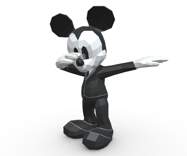 ArtStation - Mickey Mouse figure 2 | Resources