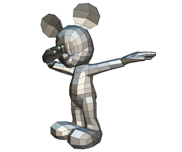 ArtStation - Mickey Mouse figure 2 | Resources