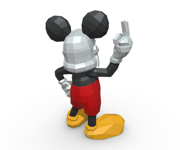 ArtStation - Mickey Mouse figure 3 | Resources