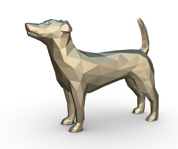 ArtStation - jack russell terrier figure 1 | Resources