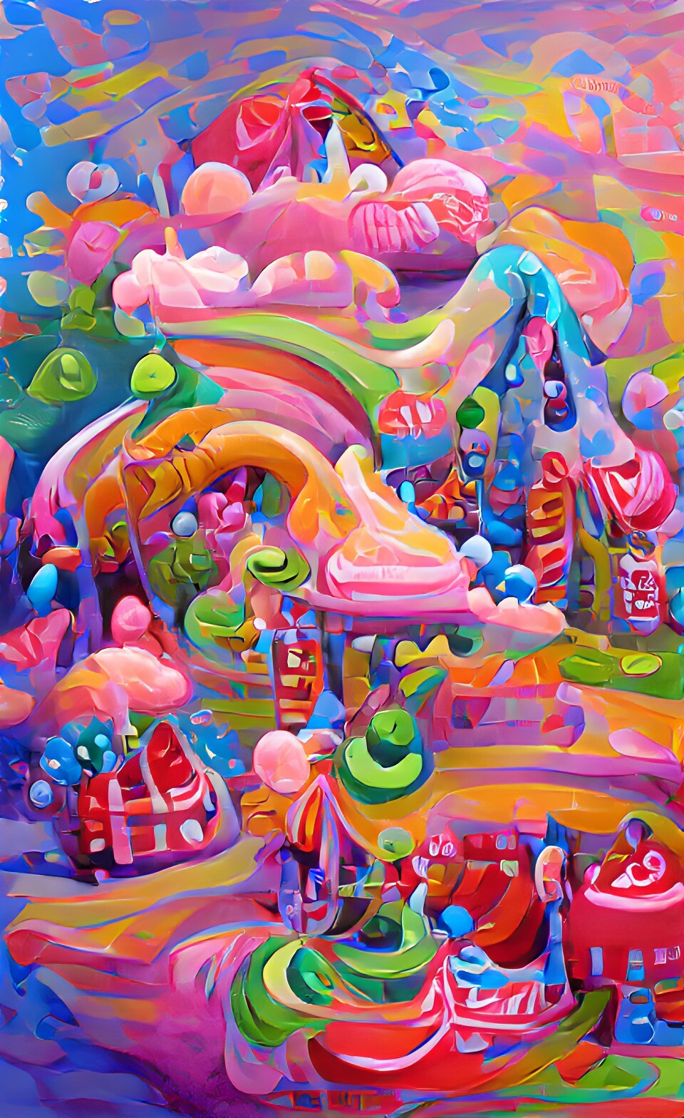 ArtStation - Candyland wonderland 1000 background image pack collection ...