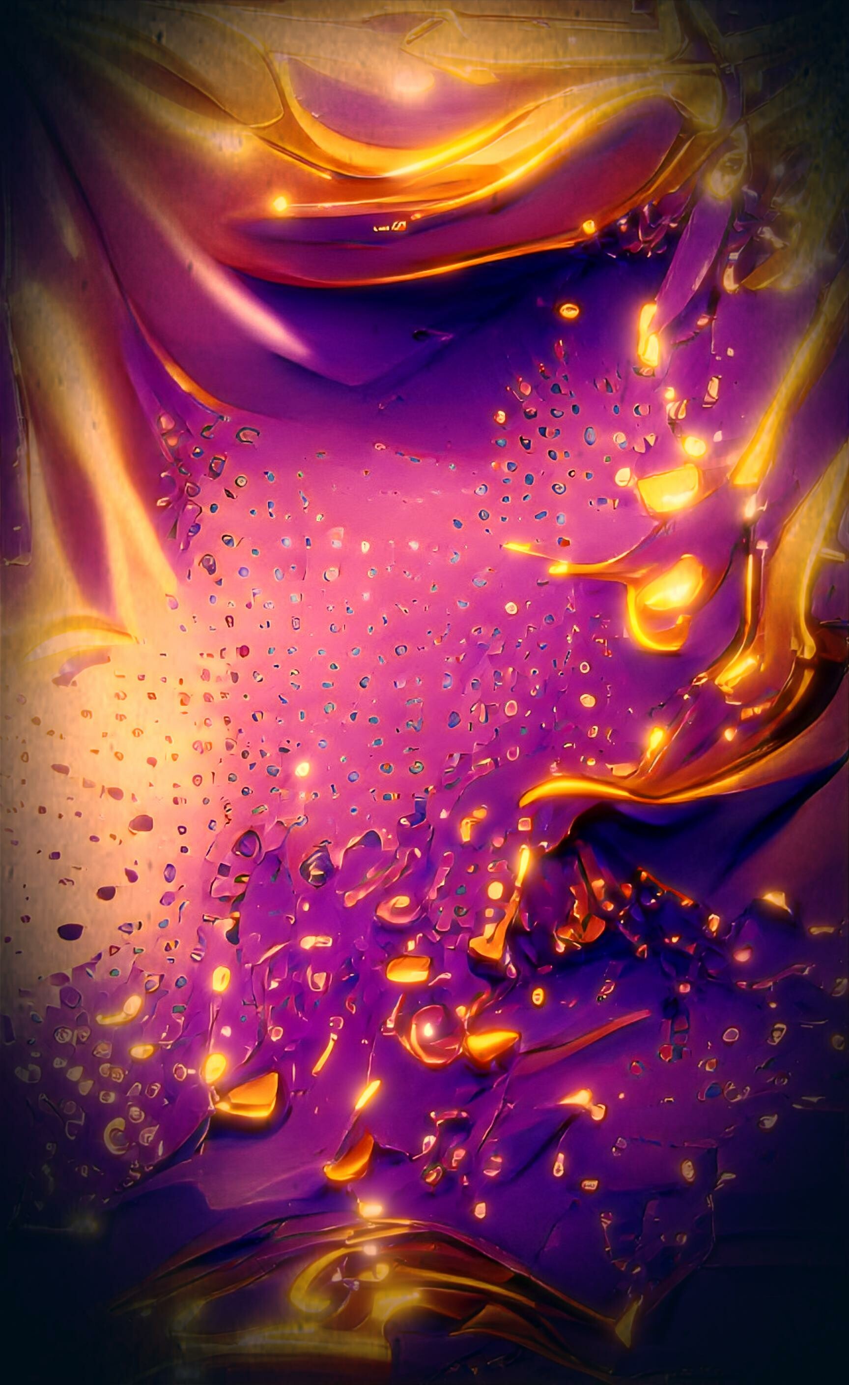 ArtStation - Purple Splash Shine Gold BackGround 2 style 400 jpg | Artworks