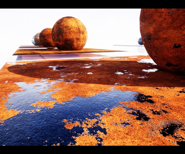 ArtStation - 25 Pcs Metal Pbr Material Texture & Unreal Engine 5 Ready ...
