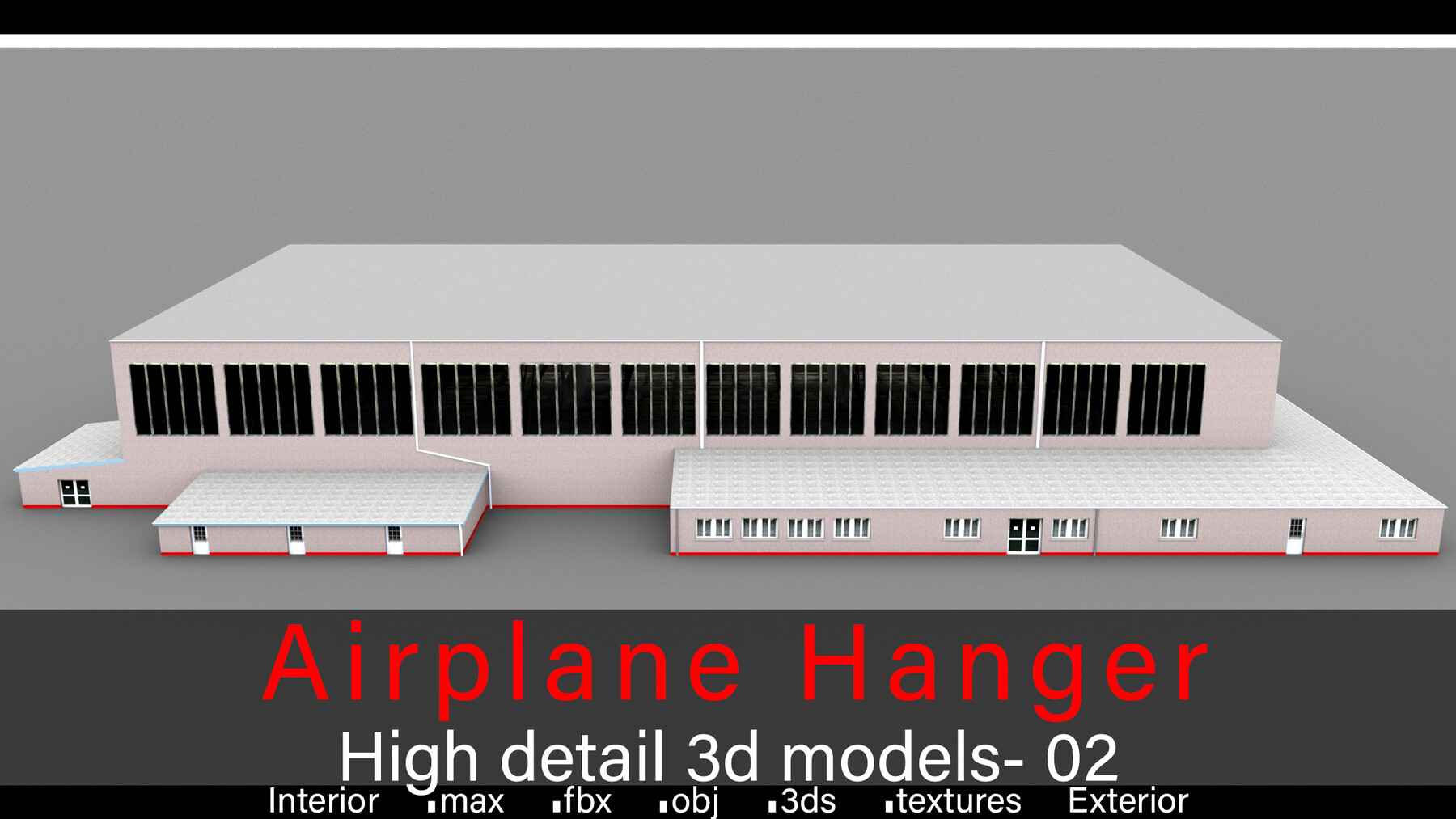 ArtStation - Airplane Hanger+ Airlplanes- Vol 02- High detail 3d models ...