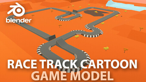 ArtStation - Race Track - 02 | Game Assets