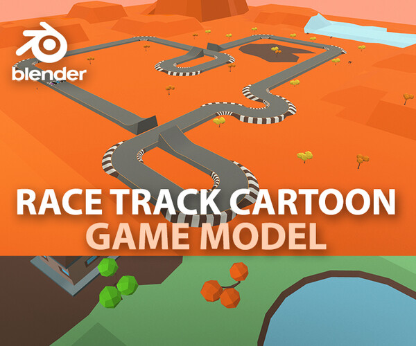ArtStation - Race Track - 02 | Game Assets