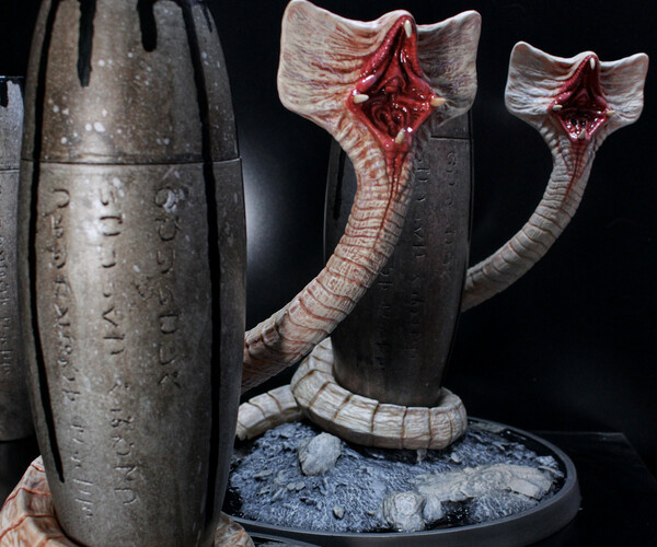 ArtStation - Alien Hammerpede ready for 3D print prometheus 3D print ...