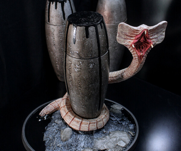 ArtStation - Alien Hammerpede ready for 3D print prometheus 3D print ...