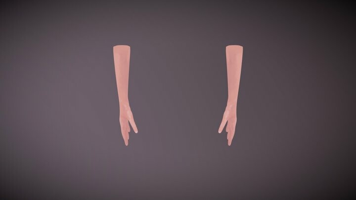 ArtStation - Painterly Female Hands | Game Assets