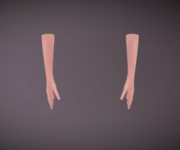 ArtStation - Painterly Female Hands | Game Assets
