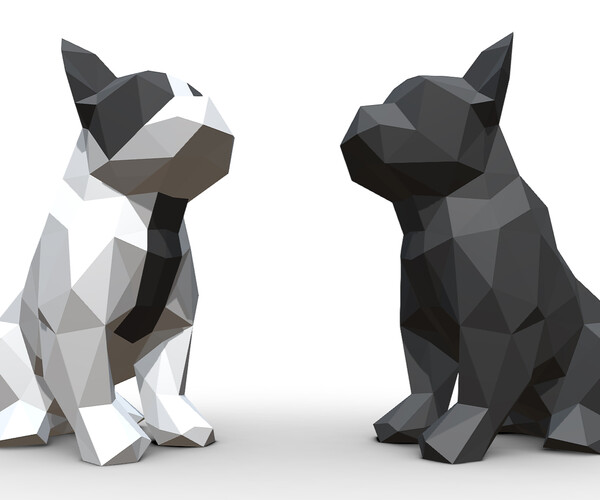 ArtStation - bulldog figure 1 | Resources