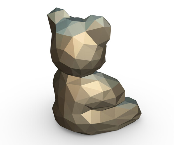 ArtStation - bear figure 3 | Resources