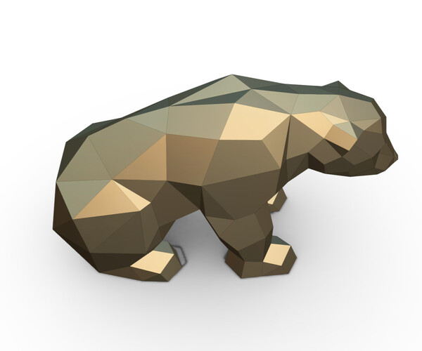 ArtStation - bear figure 8 | Resources