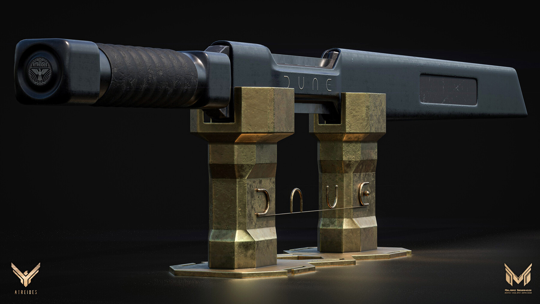 ArtStation - DUNE Sword of Atreid's | Game Assets